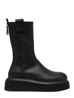 Agl Milagros Platform Boots Black