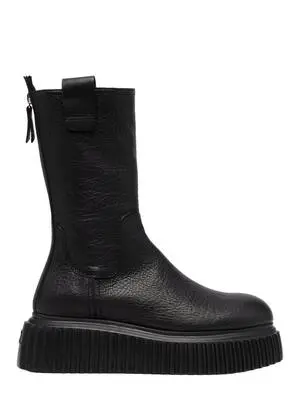 Agl Milagros Platform Boots - Black