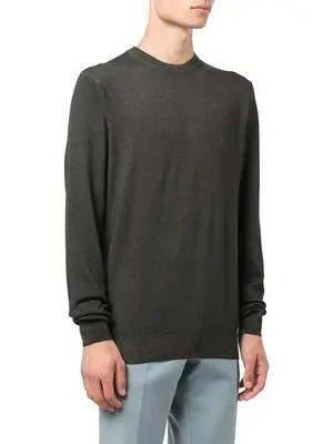 Etro Embroidered-logo Jumper - Green