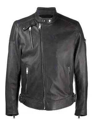 DIESEL® Leather Biker Jacket