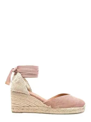 CastaÑer Chiara 70mm Wedge Espadrilles - Pink