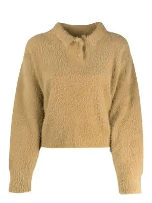 Jacquemus Neve Polo Jumper - Neutrals