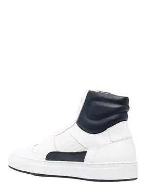COMMON PROJECTS High-top Panelled Sneakers - White
