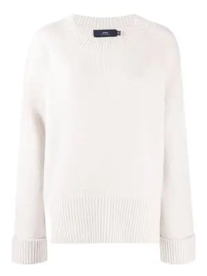 Arch4 Crew-neck Cashmere Jumper - Neutrals