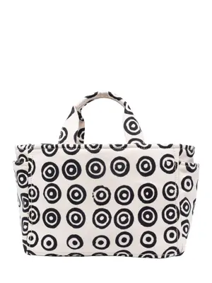 10 CORSO COMO Spot-print Tote Bag - White