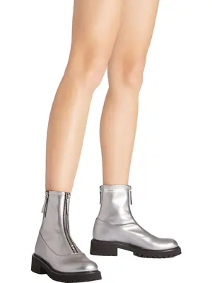 GIUSEPPE ZANOTTI Gz Alexa Ankle Boots - Silver