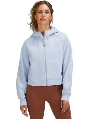 Lululemon Lululemon Scuba Oversized Full-Zip Hoodie Blue Linen
