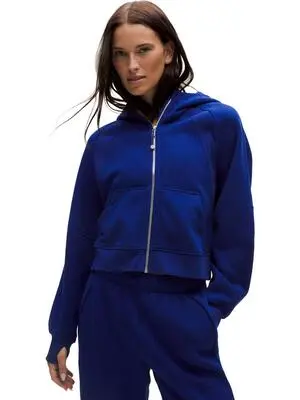 Lululemon Lululemon Scuba Oversized Full-Zip Hoodie Deep Sea Blue/silver