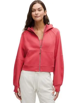 Lululemon Lululemon Scuba Oversized Full-Zip Hoodie Desert Red