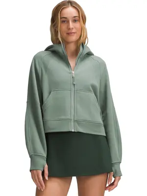 Lululemon Lululemon Scuba Oversized Full-Zip Hoodie Grey Eucalyptus