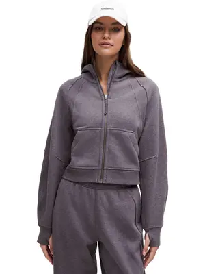 Lululemon Lululemon Scuba Oversized Full-Zip Hoodie Heathered Nightfall