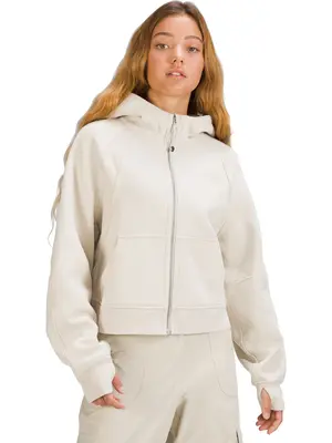 Lululemon Lululemon Scuba Oversized Full-Zip Hoodie Natural Ivory