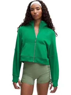 Lululemon Lululemon Scuba Oversized Full-Zip Hoodie Raceway Green