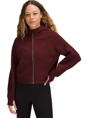 Lululemon Lululemon Scuba Oversized Full-Zip Hoodie Red Merlot