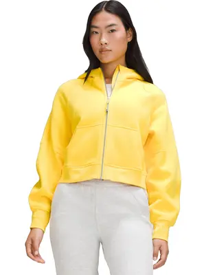 Lululemon Lululemon Scuba Oversized Full-Zip Hoodie Utility Yellow