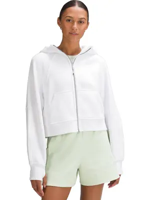 Lululemon Lululemon Scuba Oversized Full-Zip Hoodie White
