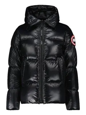 Canada Goose Crofton Hooded Down Jacket - Black