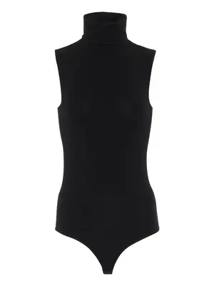Wolford Wolford Turtleneck Bodysuit Black