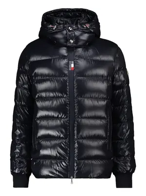 Moncler Cuvellier Quilted Down Jacket - Blue