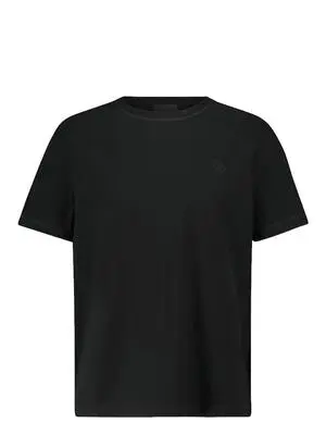 Moncler Short-sleeved Jersey T-shirt - Black