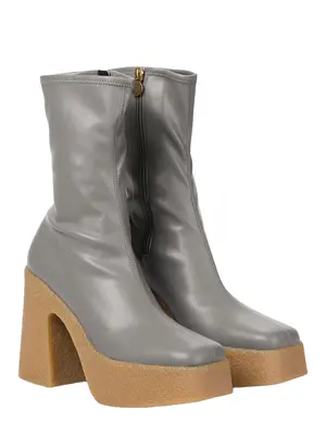 Stella McCartney Platform Ankle Boots - Grey