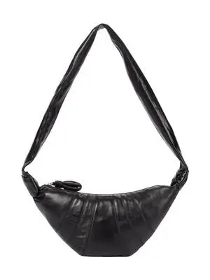 LEMAIRE Croissant Small Shoulder Bag - Black