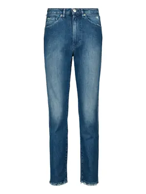3x1 Claudia High-rise Slim Jeans - Blue