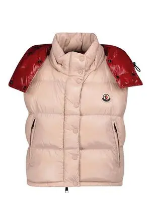 Moncler Alpiste Quilted Down Vest - Beige