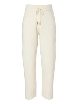 Moncler Wool And Cashmere Sweatpants - White