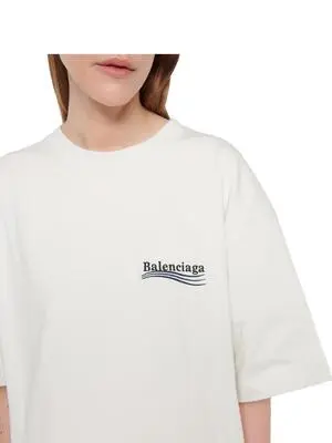 Balenciaga Logo T-shirt - White