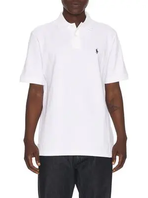 Polo Ralph Lauren Classic Fit Mesh Polo - White