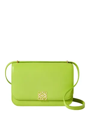 Loewe Loewe Goya Small Leather Shoulder Bag Green