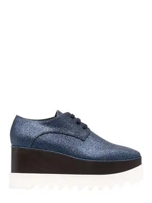 Stella McCartney Elyse Metallic Platform Shoes - Grey