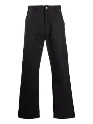 Dickies Panelled Straight-leg Cotton Trousers - Black