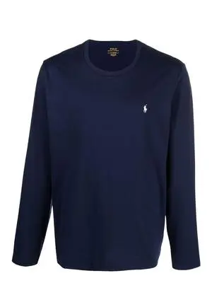 Polo Ralph Lauren Logo-embroidered T-shirt - Blue