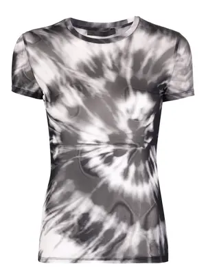 PHILIPP PLEIN Philipp Plein Tie-Dye Print T-Shirt