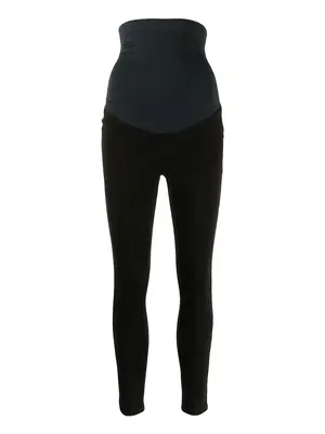 Spanx High-waisted Stretch-fit Leggings - Black