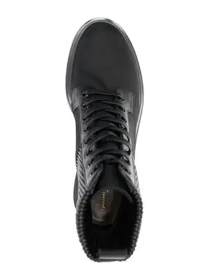 GIANVITO ROSSI Martis Lace-up Boots - Black