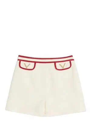 VALENTINO Valentino Crepe Couture Shorts