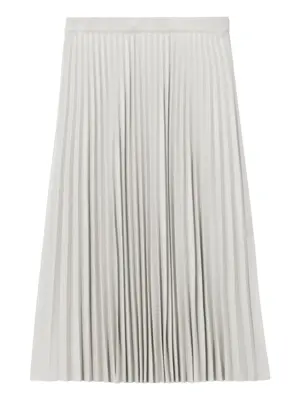 PROENZA SCHOULER WHITE LABEL Proenza Schouler White Label Faux-Leather Pleated Skirt