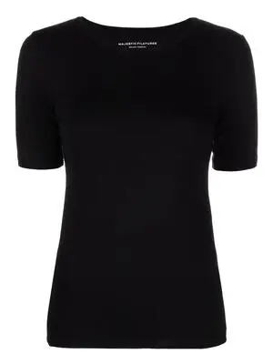 MAJESTIC FILATURES Majestic Filatures Round Neck Short-Sleeve T-Shirt