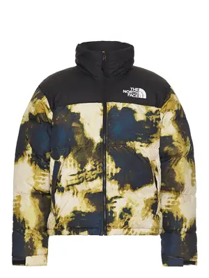 The North Face The North Face 1996 Retro Nuptse Jacket Midnight Petrol Tnf Bleach Dye Print