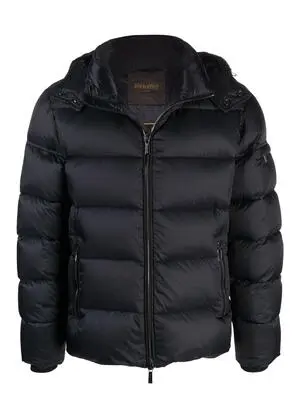 MOORER Brett Feather-down Puffer Jacket - Blue