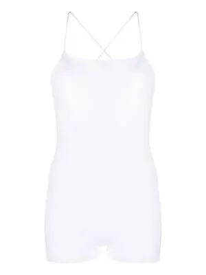 Red Valentino Spaghetti-strap Bodysuit - White