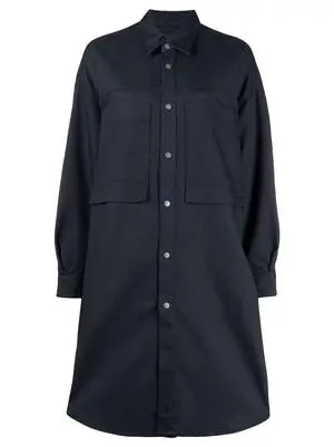 DIESEL® Diesel Joggjeans Logo-Patch Shirtdress
