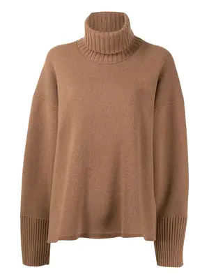 Proenza Schouler Roll-neck Jumper - Brown
