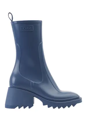 Chloé CHLOÉ Betty Rain Boot Blue