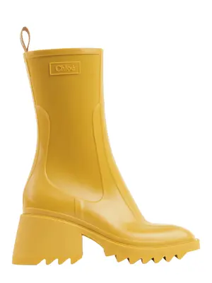 Chloé CHLOÉ Betty Rain Boot Gold