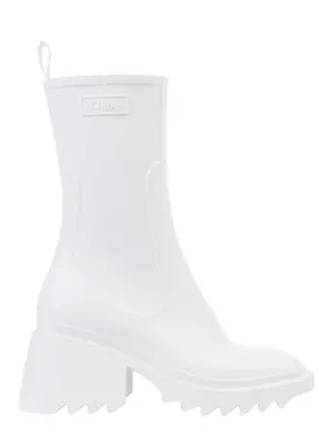 Chloé CHLOÉ Betty Rain Boot White