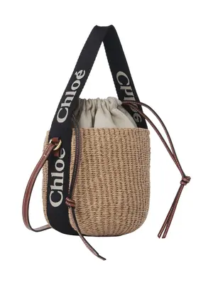 Chloé Small Woody Basket Black